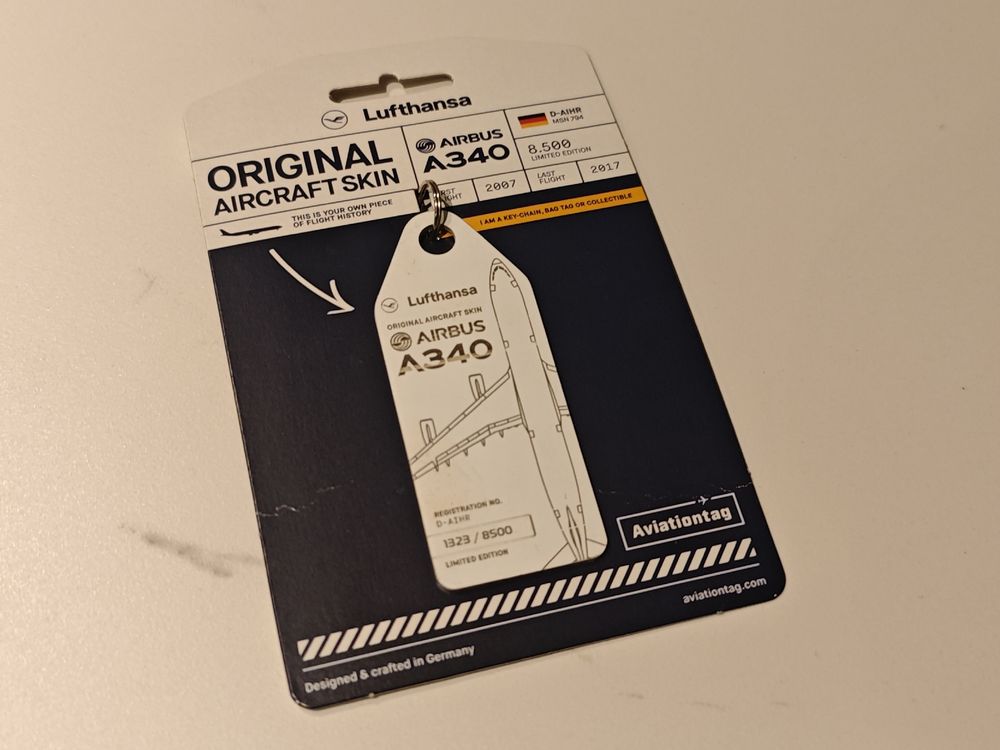 Lufthansa Airbus A340 Aviationtag (Neu (gemäss Beschreibung)) in Zürich ...