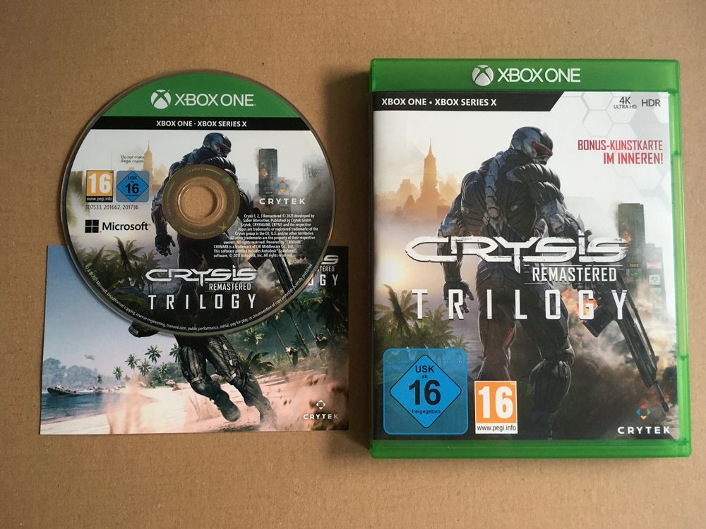 Crysis Trilogy Remastered für Xbox One | Kaufen auf Ricardo