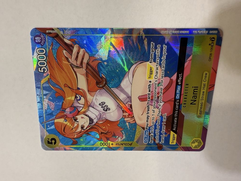 Nami - two legends - OP08-106 - Top Zustand!! (Neu (gemäss Beschreibung ...