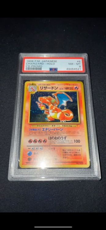 Charizard CD Promo PSA 8 (Neu (gemäss Beschreibung)) in Rheineck für ...