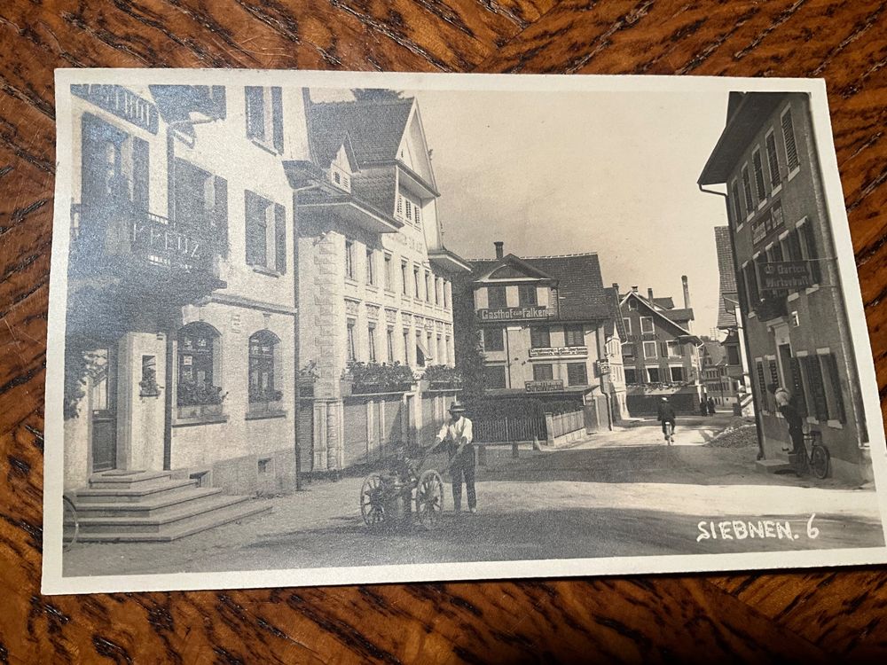 Postkarte Siebnen 1926 (Gebraucht) in Jona für CHF 8 – mit Lieferung auf Ricardo kaufen