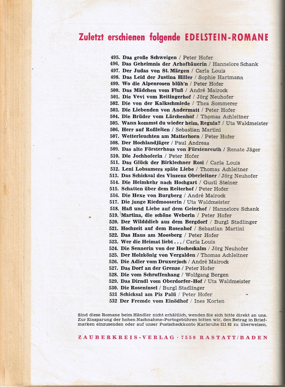 Edelstein Roman, Heft Nr. 533, Vergib mir meine Schuld! (Gebraucht) in ...