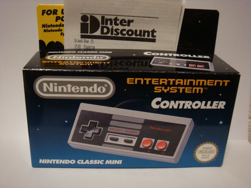 Original Nintendo NES Classic Mini Controller (Neu und originalverpackt ...