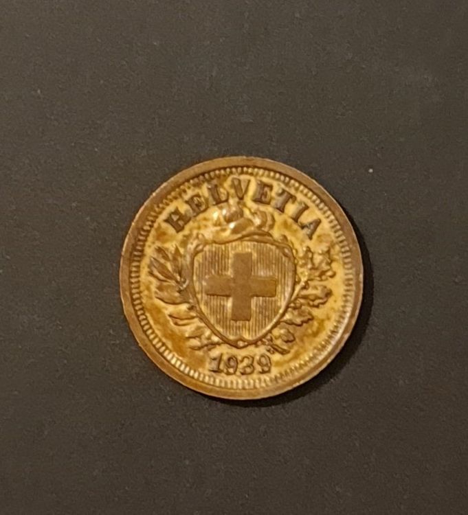 1939 Rappen Centime (Gebraucht) in Meyrin für CHF 20 – mit Lieferung auf Ricardo kaufen