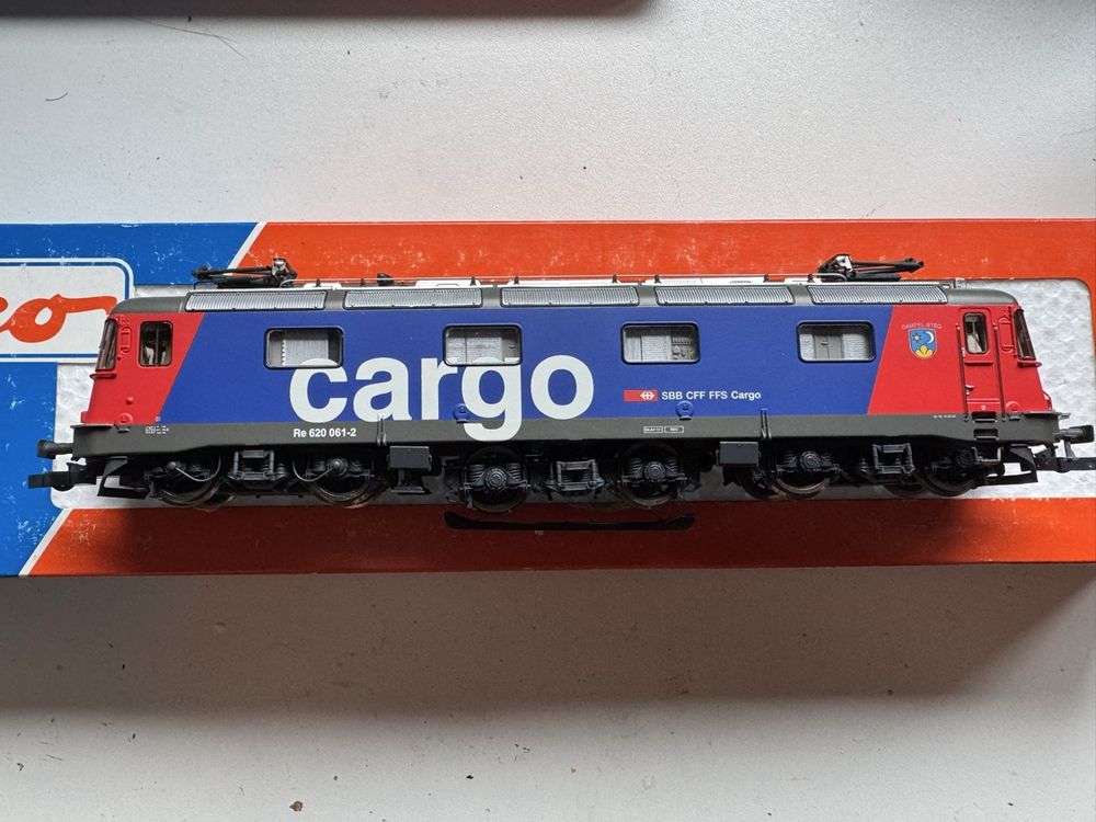 Roco - SBB Cargo Re 620 Gampel-Steg AC Digital (Gebraucht) in Granges ...