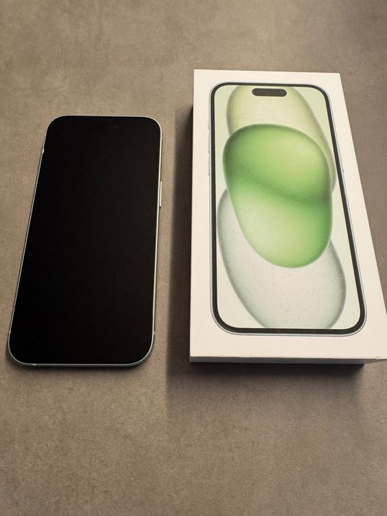 iPhone 15 256GB in Grün – sehr guter Zustand! (Gebraucht) in Erlinsbach ...