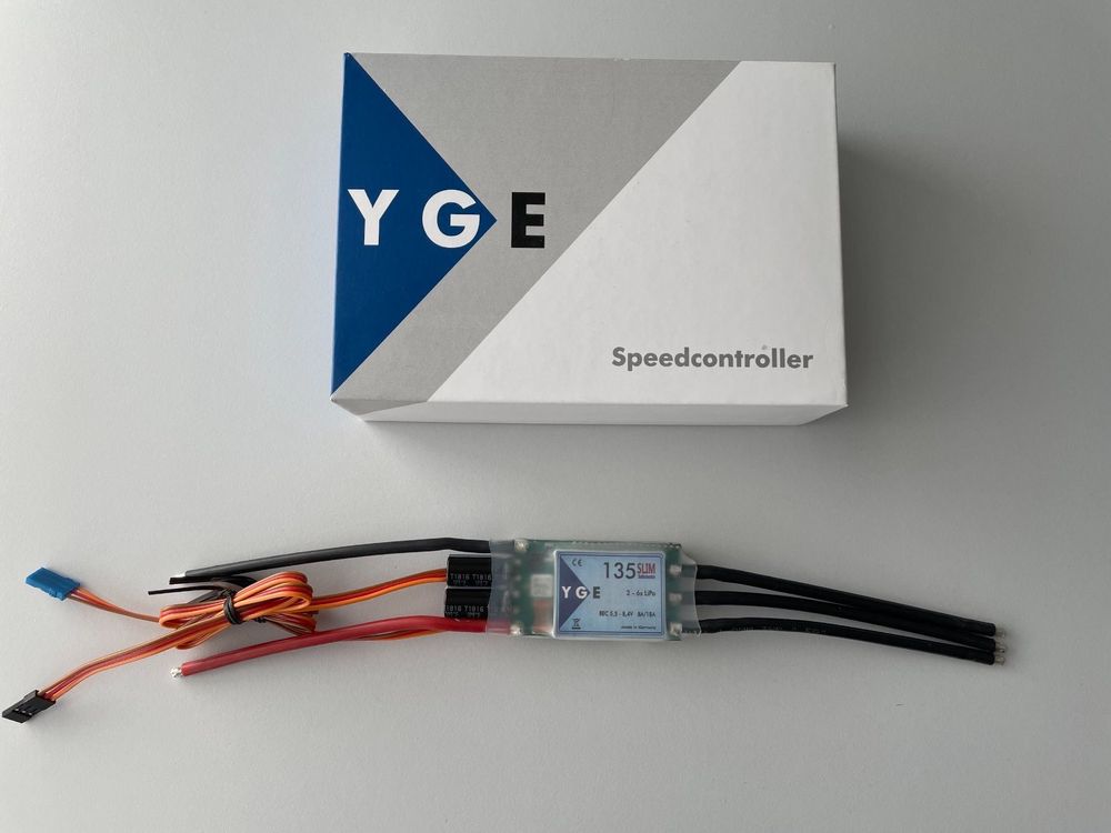 YGE 135 SLIM LVT (Regler mit Telemetrie) | Kaufen auf Ricardo