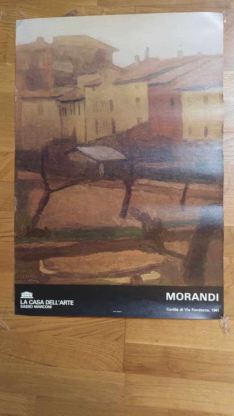 Plakat LA CASA DELL ARTE SASSO MARCONI MORANDI 1941 (Usato) a chur per ...