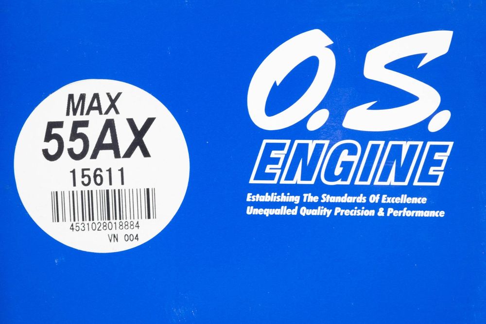 O.S. MAX AX 55 - 8.93 cm3 - NEU - Modellflugzeug Motor (Neu und ...
