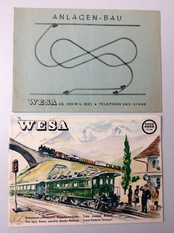 WESA Katalog 1957 + Anlagen-Bau Prospekt (Gebraucht) in Luzern für CHF ...