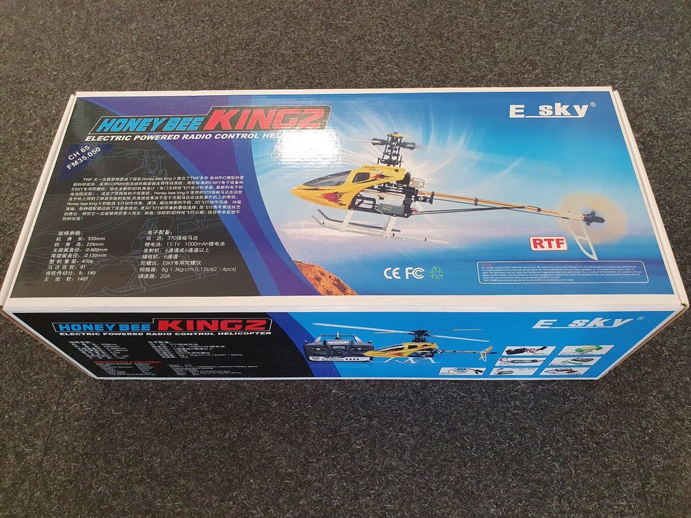 RC Helicopter - ESKY Honey Bee King 2 RTF (Neu (gemäss Beschreibung)) in Balsthal für CHF 10 ...
