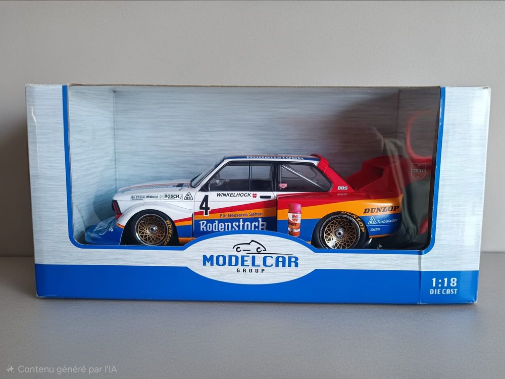 BMW 320 Gr.5 No.4 Rodenstock DRM Zolder 1979, MCG 1:18 (Neu und ...