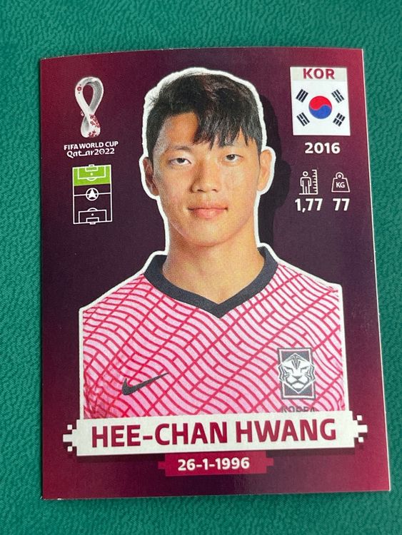 Panini WM22 KOR 16 Hee-Chan Hwang | Kaufen auf Ricardo