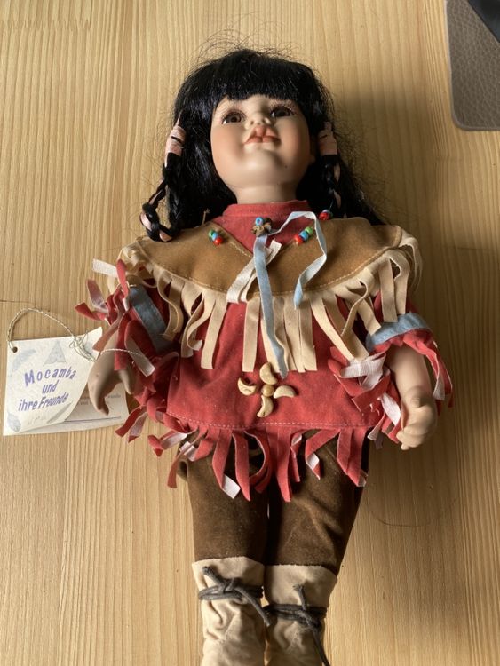 Zasan Puppe Sammelpuppe Indianer (Gebraucht) in Fürigen für CHF 12 ...