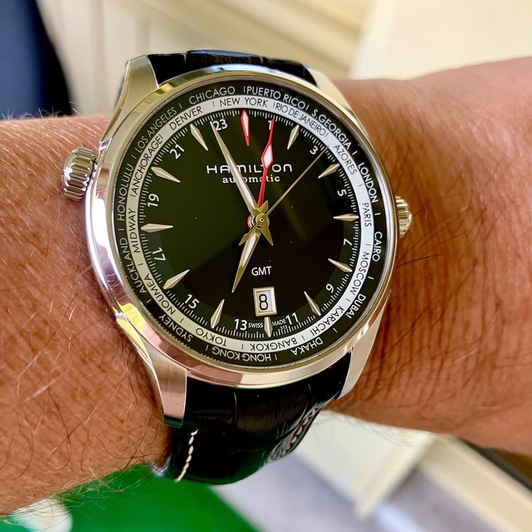 Hamilton Jazzmaster GMT Automatik | Kaufen auf Ricardo