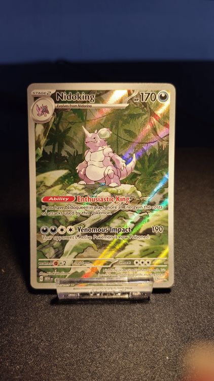 Carte Pokémon - Nidoking - MEW 174 Eng (D'occasion) à Arzier-Le Muids ...