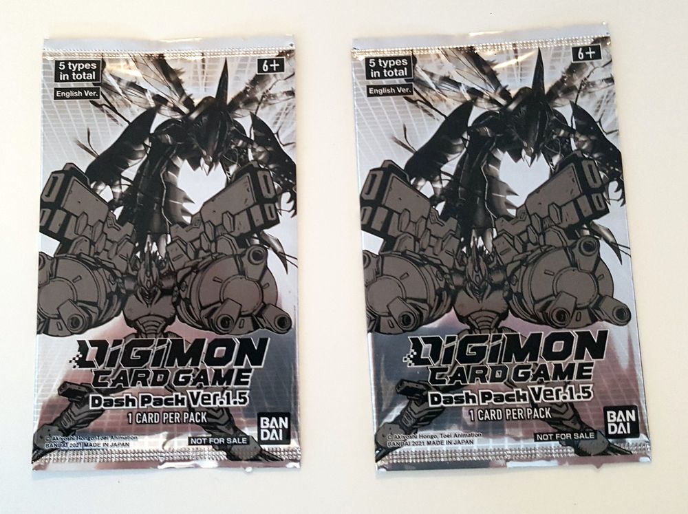 Digimon 2 x Dash Pack ver.1.5 sealed EN | Kaufen auf Ricardo