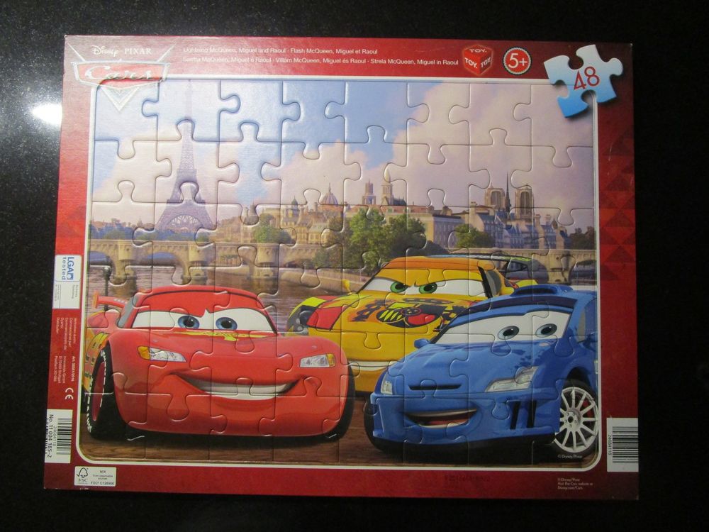 2 Puzzle Cars 48 Teilig (Gebraucht) in Mülligen für CHF 2 – mit ...