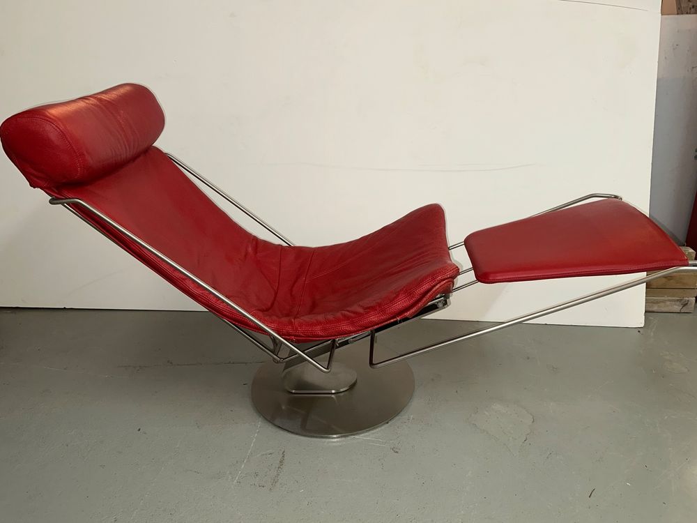 Oluf Lund Stouby Interdane Leder Sessel (Gebraucht) in Aarwangen für CHF 405 – nur Abholung auf ...