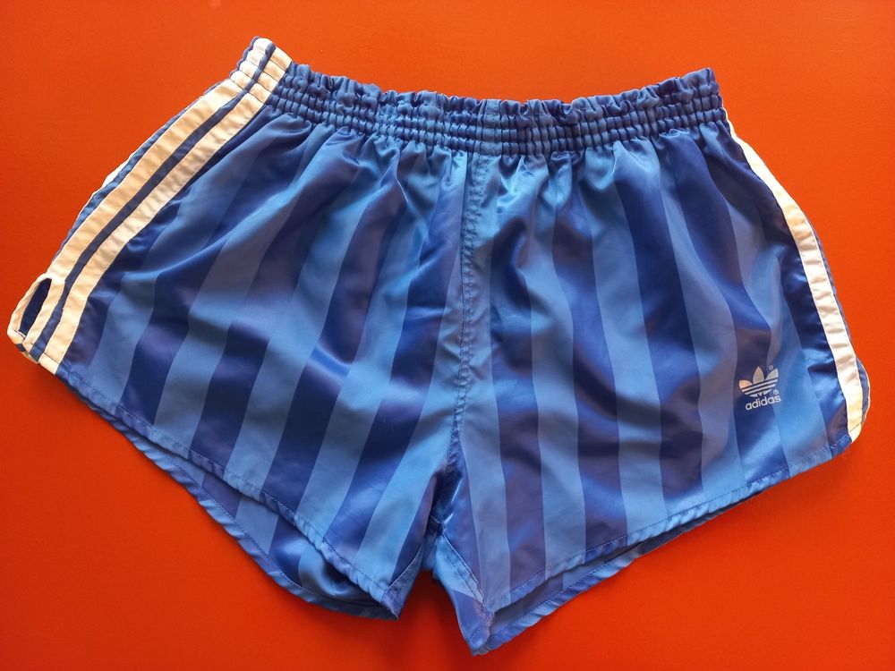 Adidas VINTAGE Glanz Shorts Original 1980er Grösse D7 (L) (Gebraucht ...