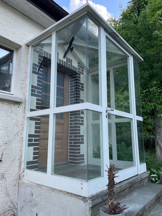 Windfang aus Glas und Metall (Gebraucht) in Zürich für CHF 1 – nur ...