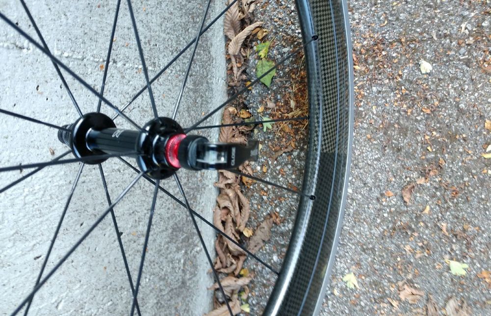 Swiss Side 80mm Carbon Laufradsatz Felgen LRS 808 Zipp Enve (Gebraucht ...