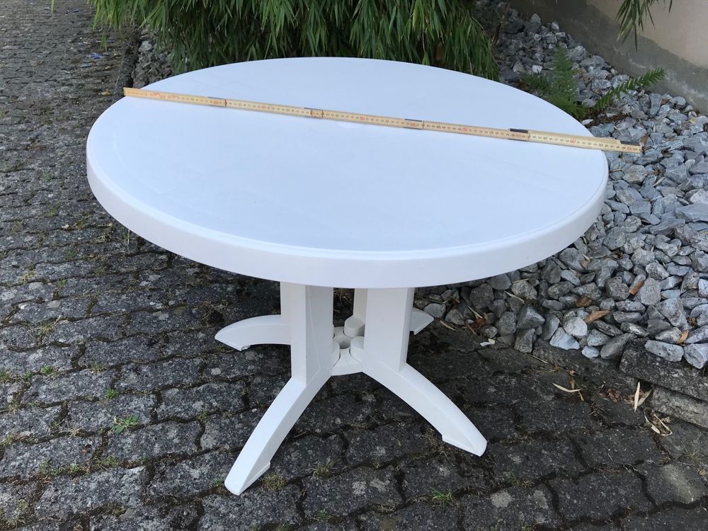 TABLE RONDE DE TERRASSE ET JARDIN, PLIANTE | Kaufen auf Ricardo