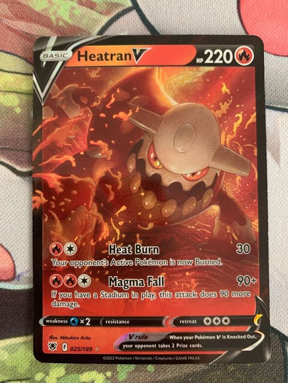 Heatran v 25/189 carte Pokémon | Acheter sur Ricardo