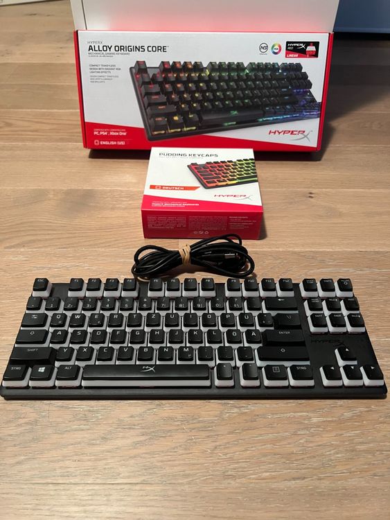 HyperX Alloy Origins Core (RGB) + HyperX Pudding Keycaps | Kaufen auf ...
