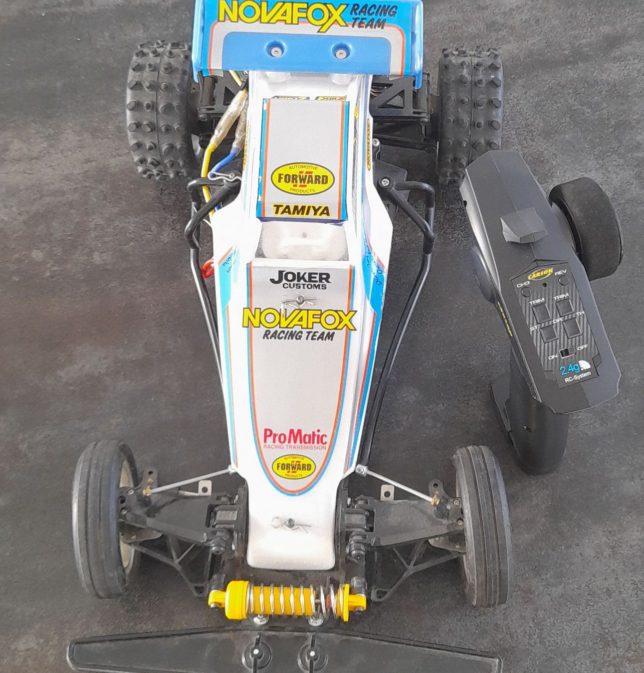 Tamiya Novafox RC Buggy inkl. Fernbedienung (Gebraucht) in Münsingen für CHF 90 – nur Abholung ...