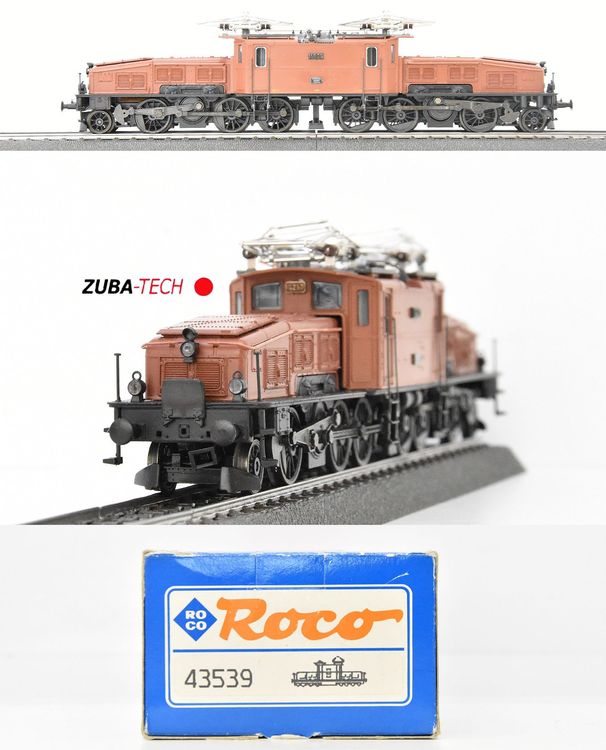 Roco 43539 E-Lok Ce 6/8 II Krokodil SBB H0 GS Analog mit OVP (Gebraucht ...