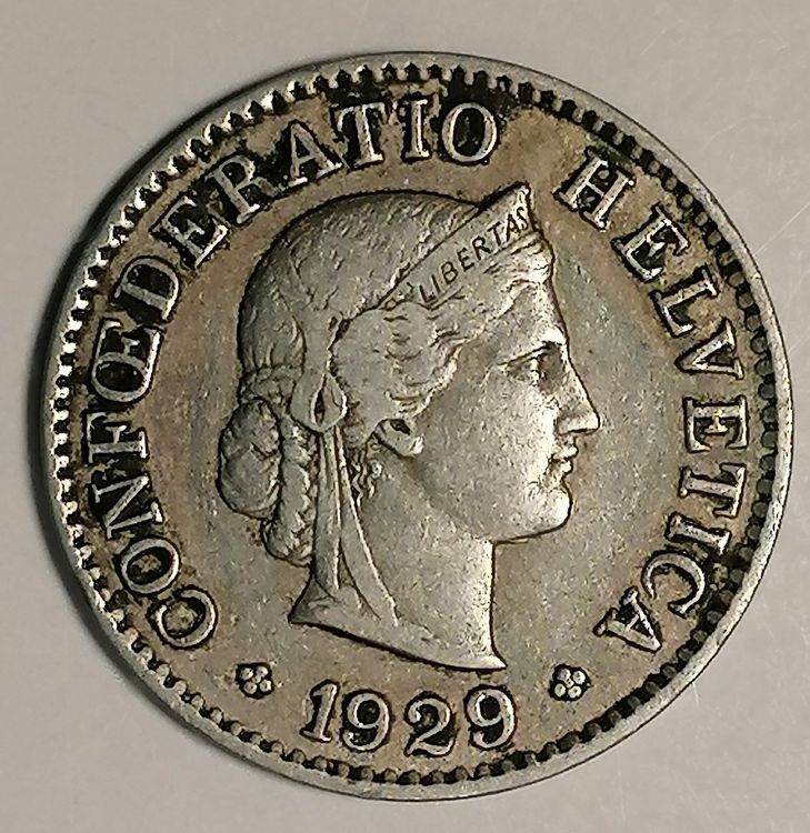 5 Rappen Schweiz 1929 (Gebraucht) in Stalden (Sarnen) für CHF 1 – mit Lieferung auf Ricardo kaufen