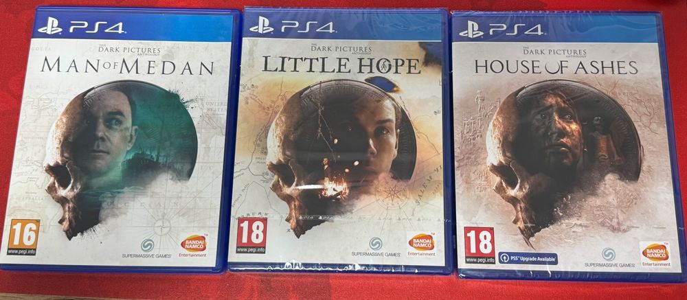 PS4 The Dark Pictures Anthology – Alle 3 Teile! (Gebraucht) in ...