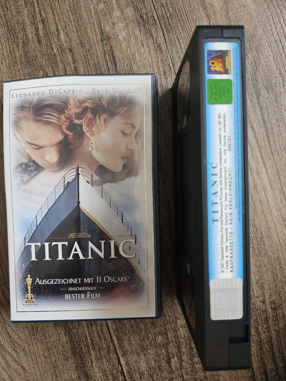Titanic VHS - 11 Oscars (Gebraucht) in Galgenen für CHF 2 – mit Lieferung auf Ricardo kaufen