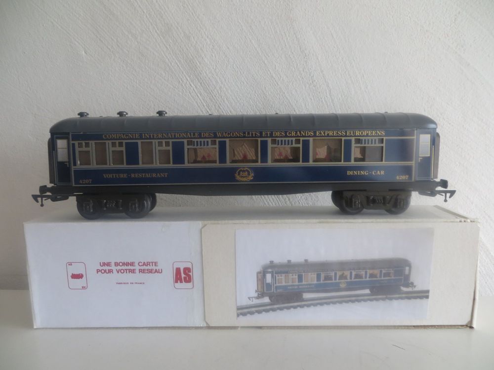AS Spur 0: Speisewagen CIWL 4207, blau, mit OVP | Kaufen auf Ricardo
