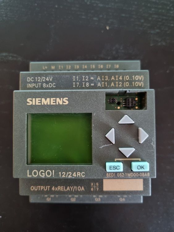 Siemens LOGO! 12/24RC, 4 Relais, Occasion (Gebraucht) in Zeihen für CHF ...