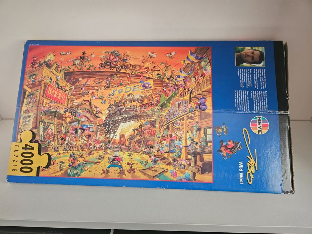 Heye Dreieck Jabo Wild West Puzzle 4000 Teile (Gebraucht) in Naters für ...