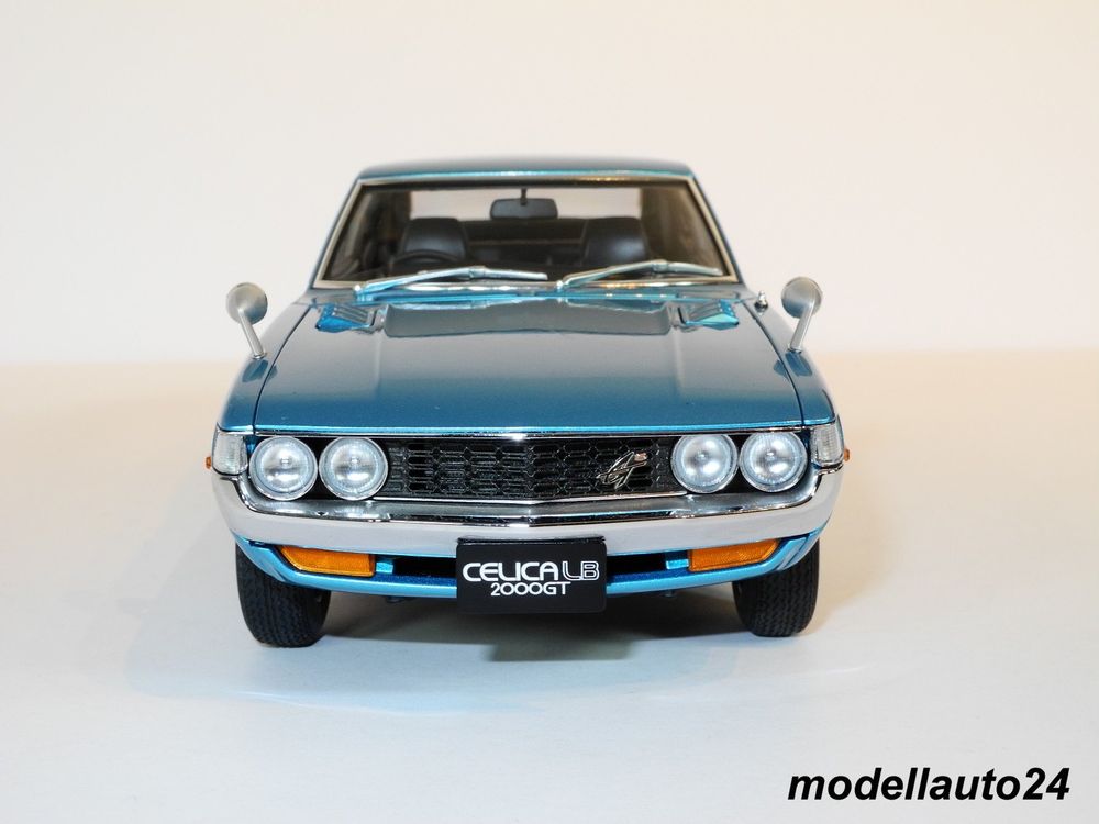 Toyota Celica LB 2000GT (RA25) hellblau 1973 / AUTOart 1:18 (Neu und originalverpackt) in ...