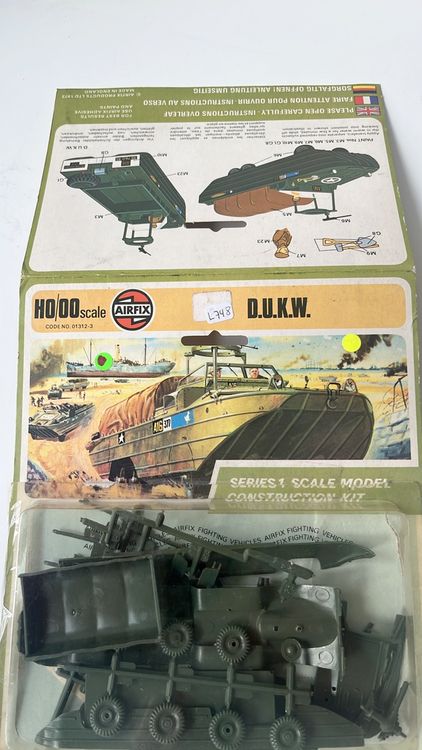 Maquette vintage Airfix camion amphibie DUKW SERIE 1 OVP | Kaufen auf ...