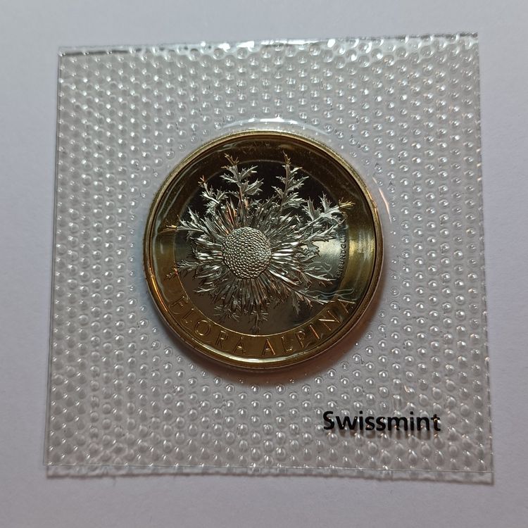 10 Franken Gedenkmünze STGL 2018 "Silberdistel" NEU! (Neu und ...