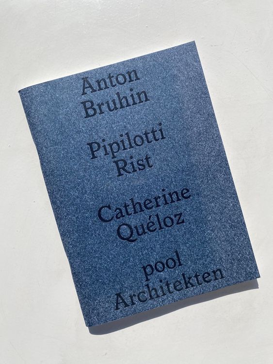 ANTON BRUHIN - PIPILOTTI RIST - C. QUÉLOZ - OBRIST - POOL (Gebraucht ...