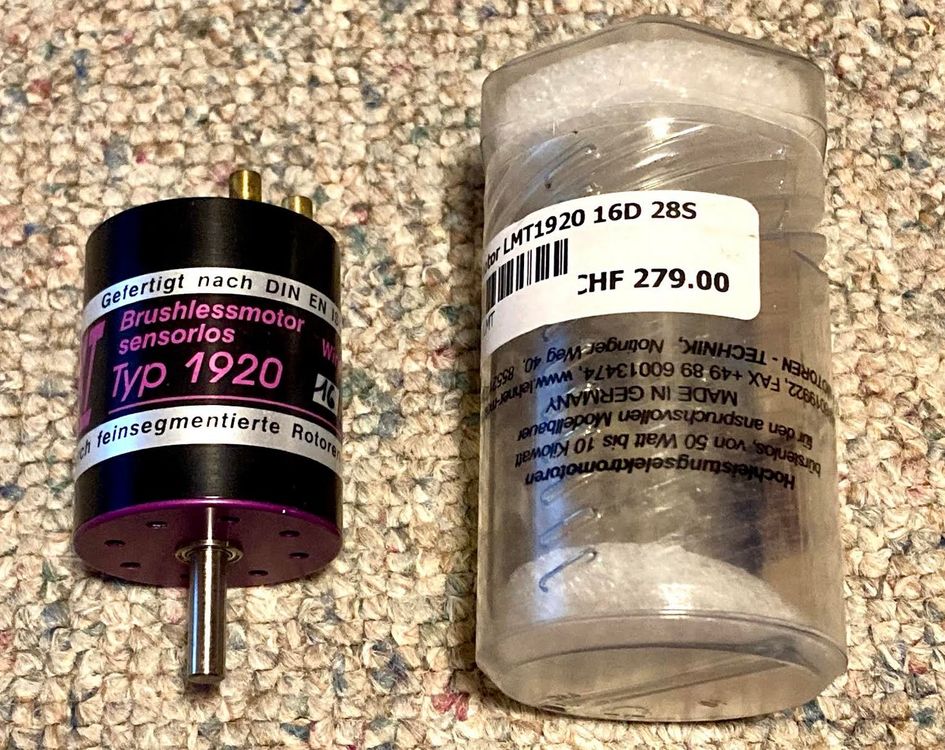 Lehner 1920 16D 28S Motor neu und Originalverpackt Moteur (Neu und originalverpackt) in Trélex ...