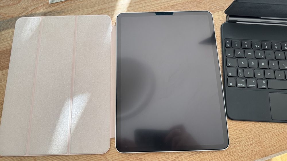 iPad Pro 11", 2. Gen. + Magic Keyboard + Apple Case rosa (Neu (gemäss ...