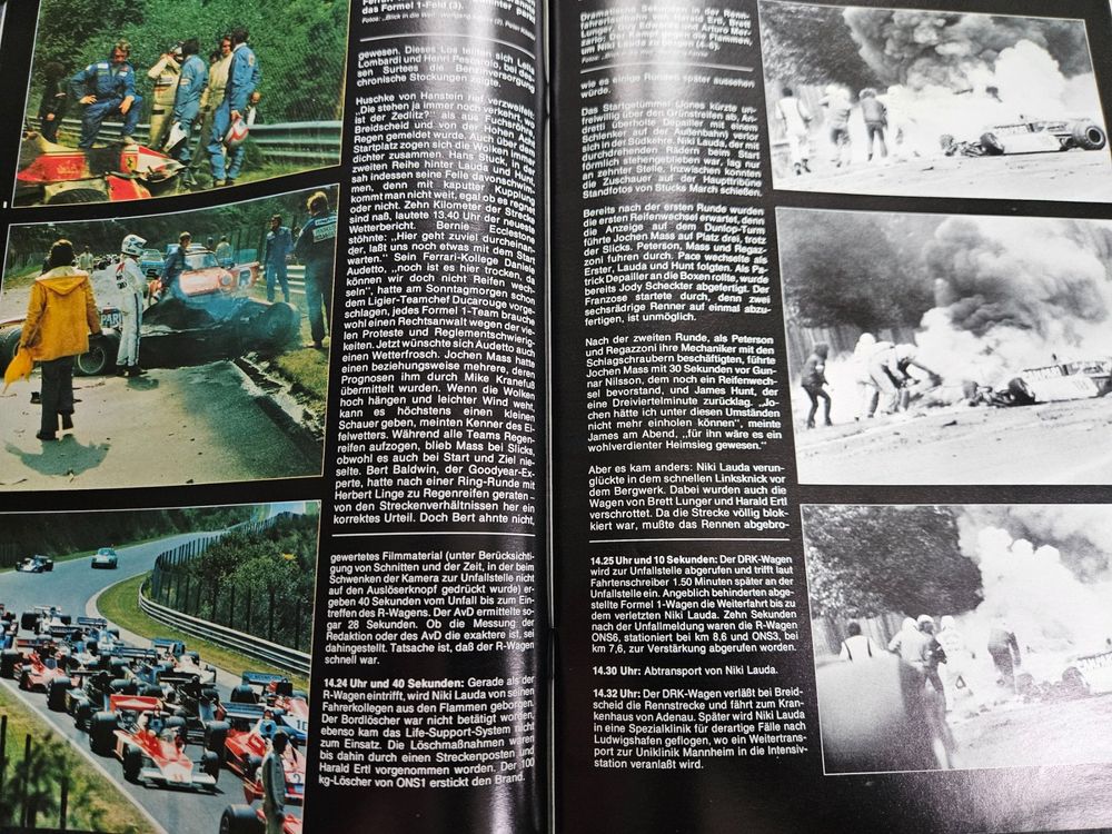 Rallye Racing 9/76 TVR 3000 M Simca 1308 GT Unfall Lauda xx (Gebraucht ...