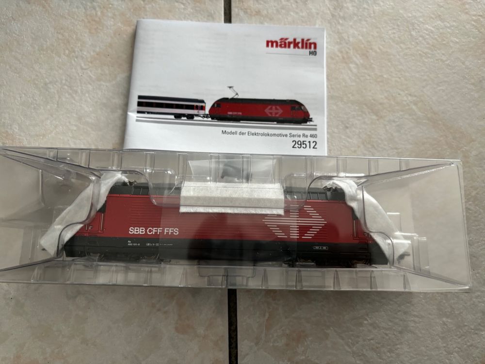 Marklin 29512 (Start Set) loc Re 460 SBB MFX Digital Sound (Neu und ...