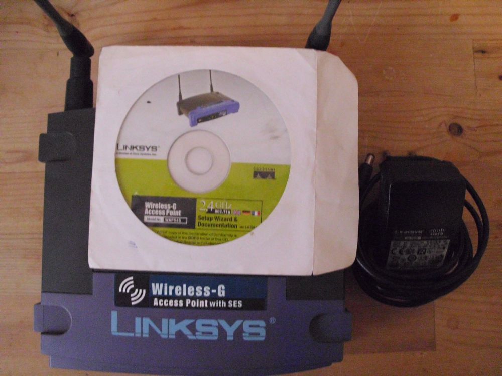 LINKSYS Wireless-G Access Point mit SES 54Mbps | Kaufen auf Ricardo