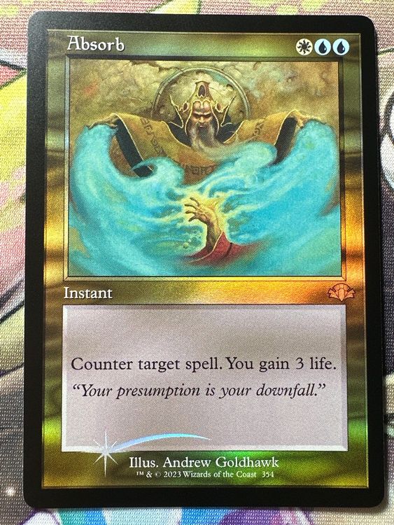 Absorb FOIL Variant 354 Dominaria Remastered | Kaufen auf Ricardo