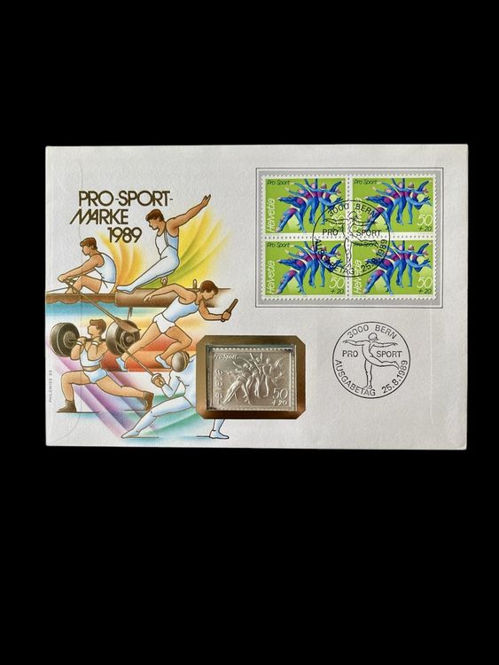 Münzbrief Pro Sport 1989 (Neu (gemäss Beschreibung)) in Winterthur für CHF 9 – mit Lieferung auf ...
