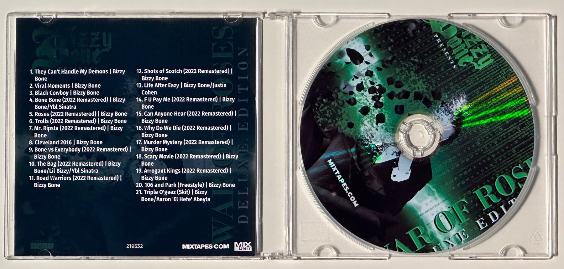 Bizzy Bone presents War of Roses, Deluxe Edition (Mixtapes) (Neu ...