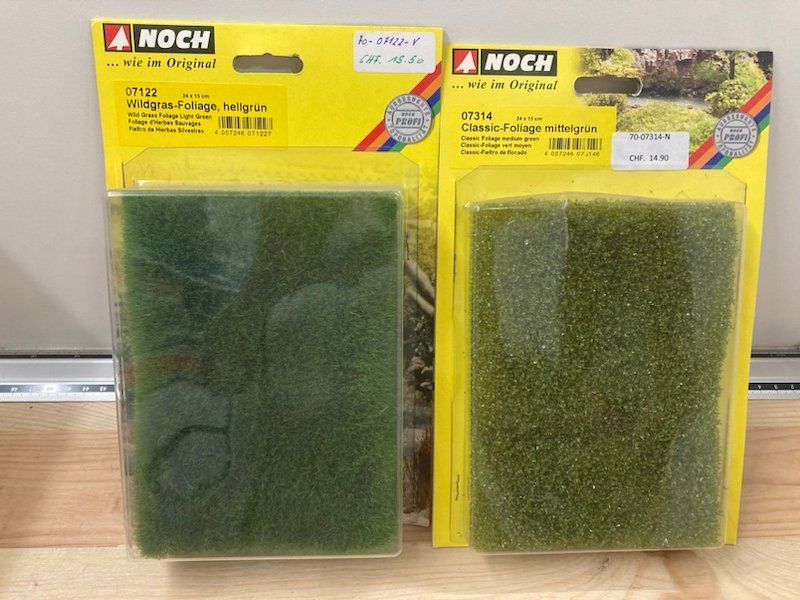 2er Set aus Noch Wildgras-Foliage und Classic-Foliage (Neu und ...